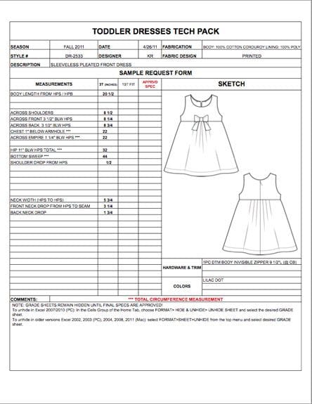 How to Make a Fashion Tech Pack: Ultimate Guide for Designers and ...